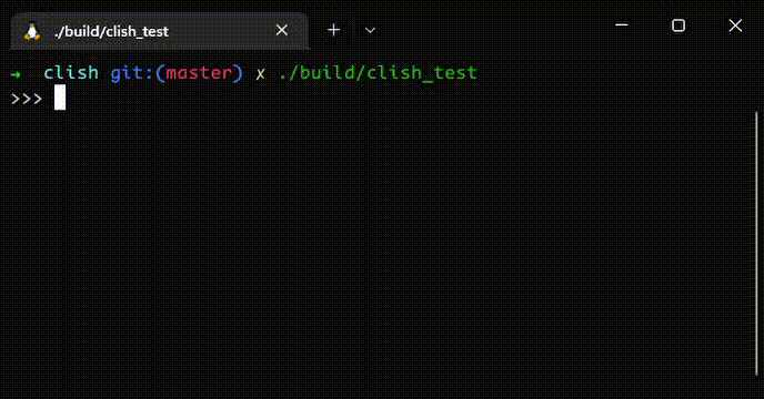 GitHub - xq-meng/clish: A shell for command line interface.